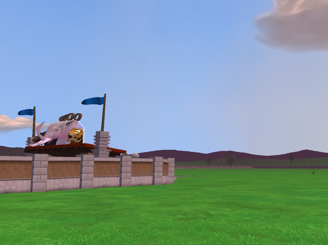 Blank Grassy Template Map | ZooBerry