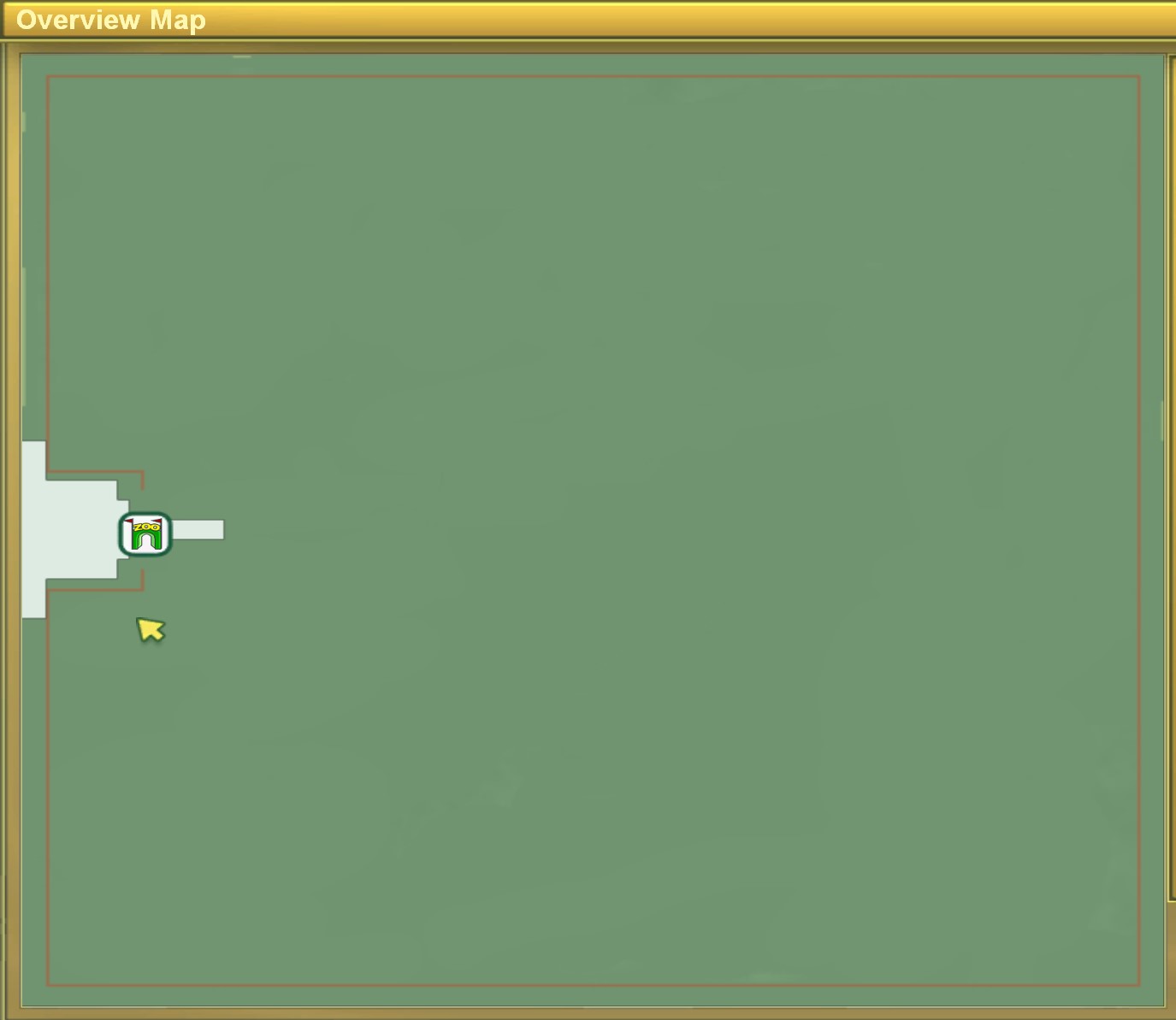 Blank Grassy Template Map | ZooBerry