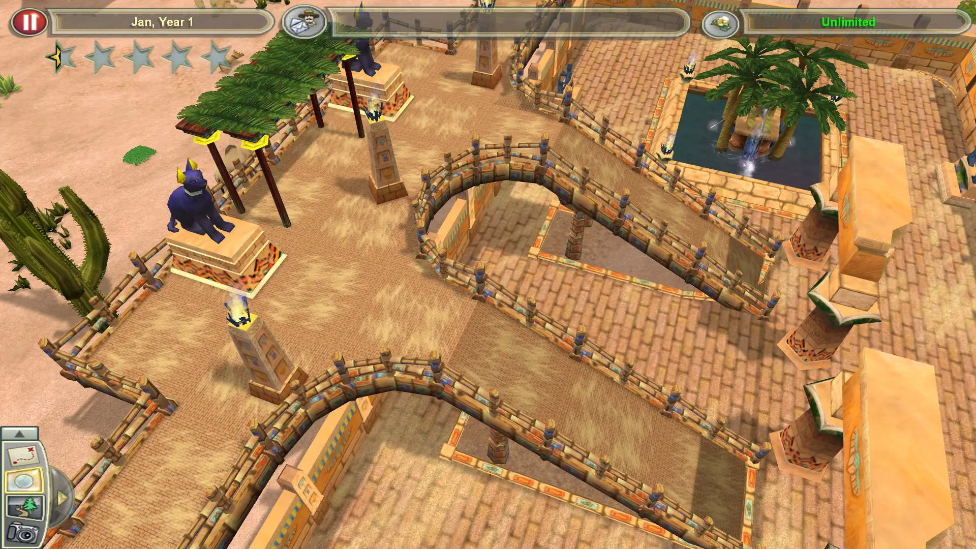 Desert Themed Elevated Path | ZooBerry