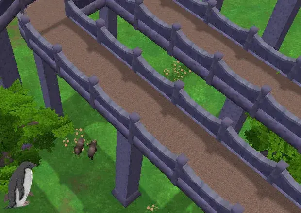 Extinct Themed Elevated Path | ZooBerry