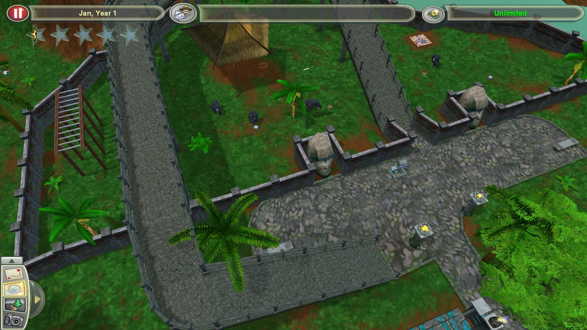 Jungle Themed Elevated Path | ZooBerry