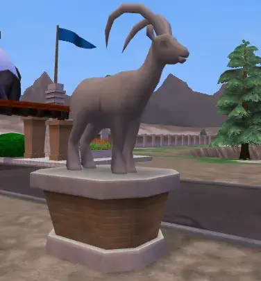 Ibex Statue | ZooBerry