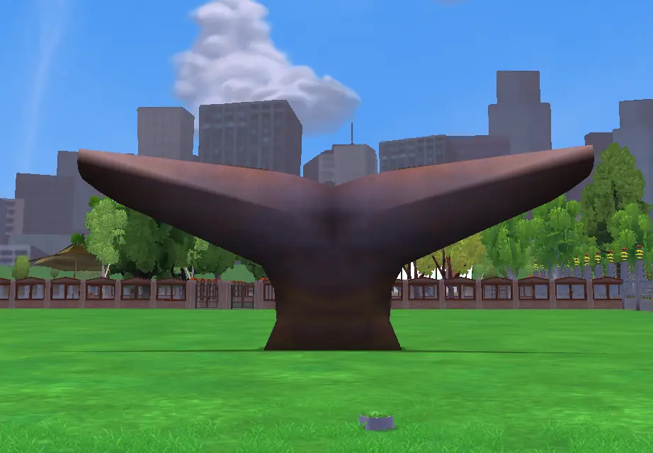 One Ocean Whale Tail Statue | ZooBerry