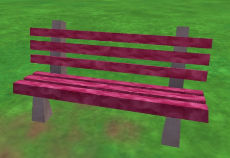 Cotton Candy Bench | ZooBerry