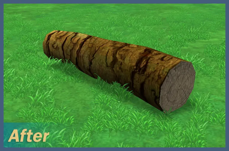 Elephant Log Reskin | ZooBerry