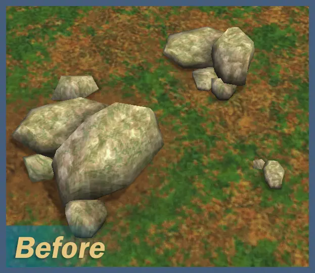 Temperate Forest Rock Reskin | ZooBerry