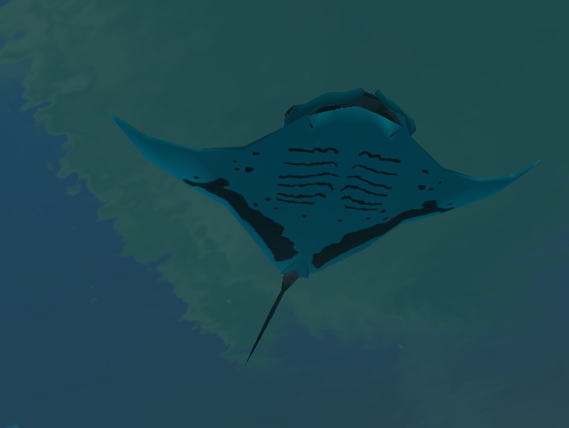 Colorful Manta Ray Variant | ZooBerry